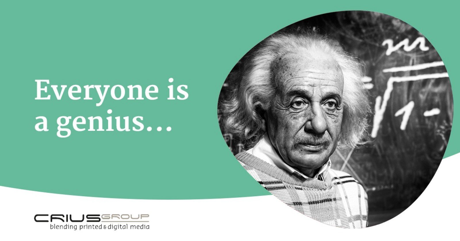 Blog - Everyone is a genius... | Crius Group