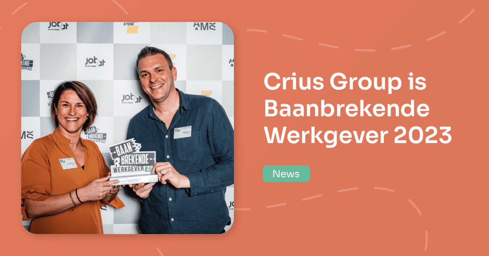 Crius news | Crius Group is Baanbrekende Werkgever 2023